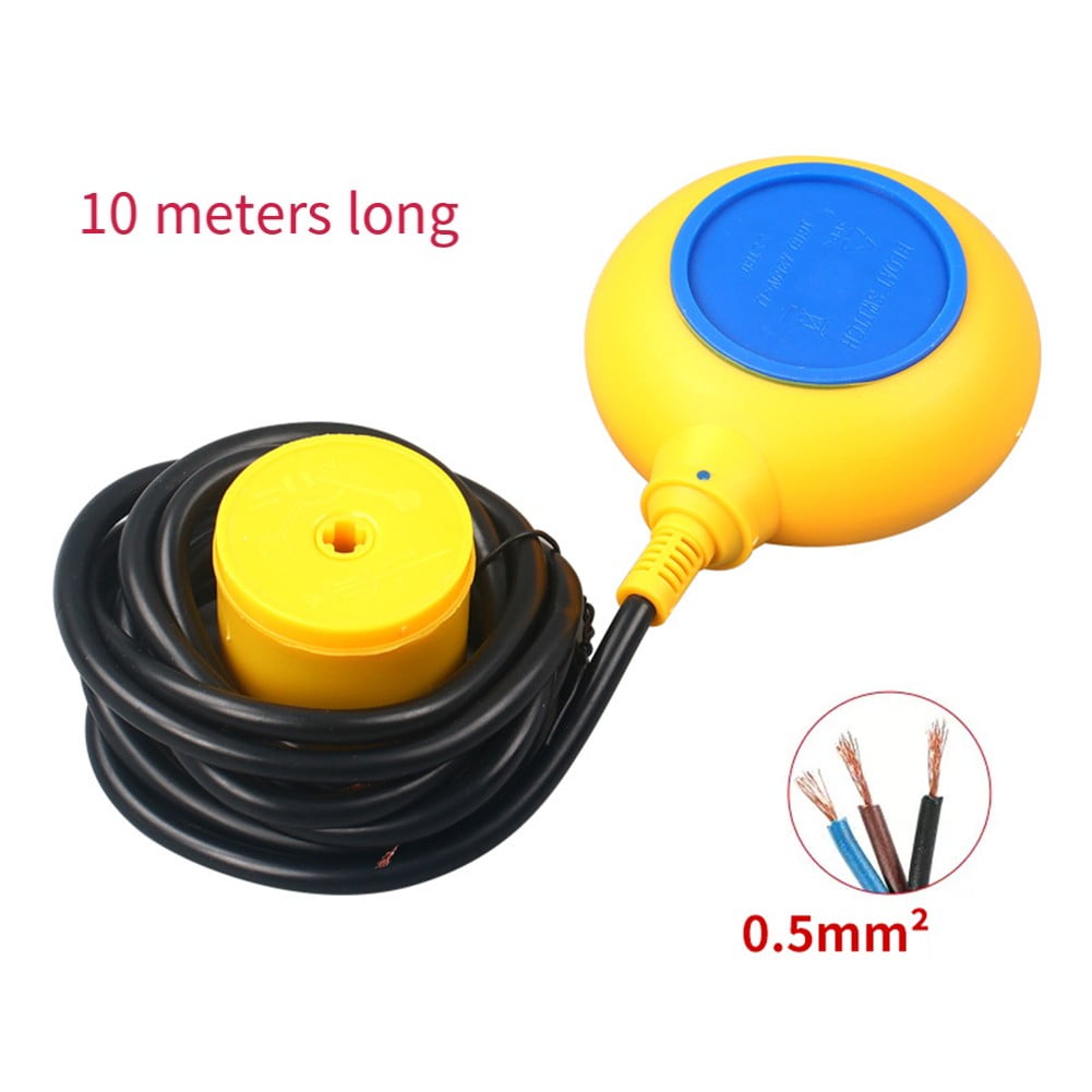 1Pc Controller Tethered Float Switch For Sump Pumps Cable Float Water ...