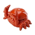 1PC Crab Ceramic Ashtray Desktop Dress Up Dress Up Ornament For Office ...