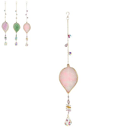 1PC Crystal Suncatcher Rainbow Maker Sun Catcher with Chain, Whimsical ...