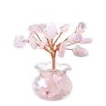 1PC Crystal Tree Figurine Desktop Dress Up Desktop Ornament For Shelf ...