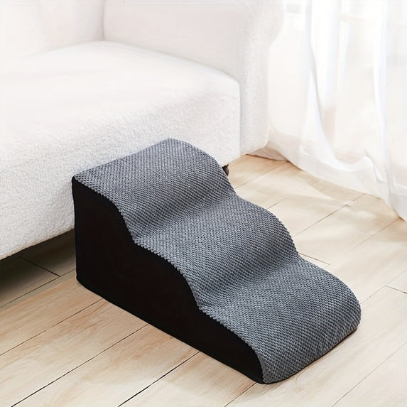 1PC Curved Dog Staircase Pet Ramp, Climbing Ladder for Dogs Cats ...