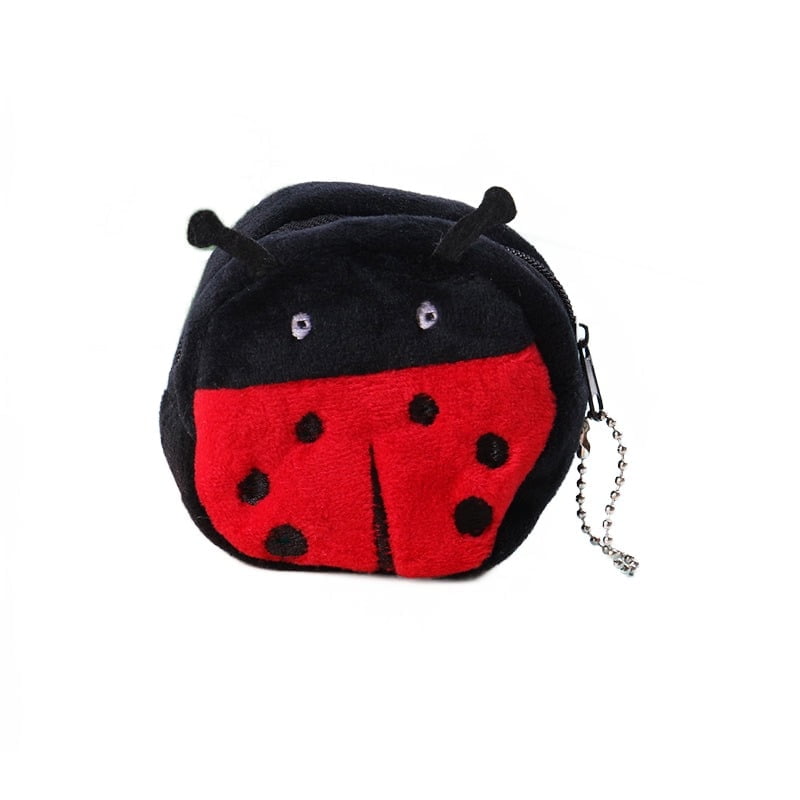 1PC Cute Coin Purse Plush Animal Coin Pouch Small Funny Kawaii Change ...