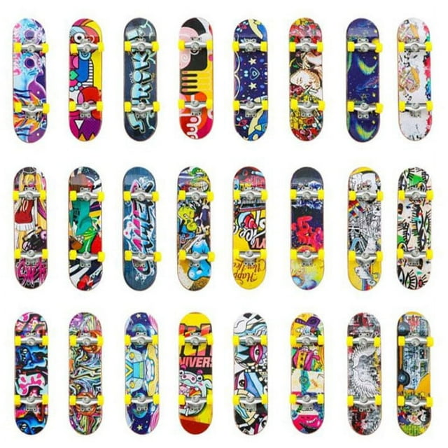 1PC Cute Kids Children Mini Fingerboard Skate Boarding Gifts Party Toy ...
