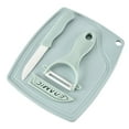 1PC Cutting Board 1PC Peeler 1PC Fruit Knife 3 Piece Fruit And ...