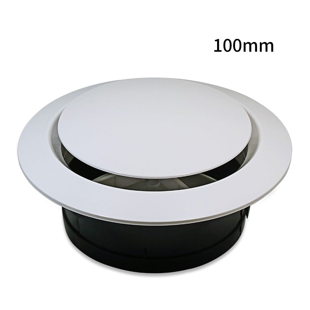 1PC Decorative Air Vent Cover Round Ventilation Grill Outlet With Built ...