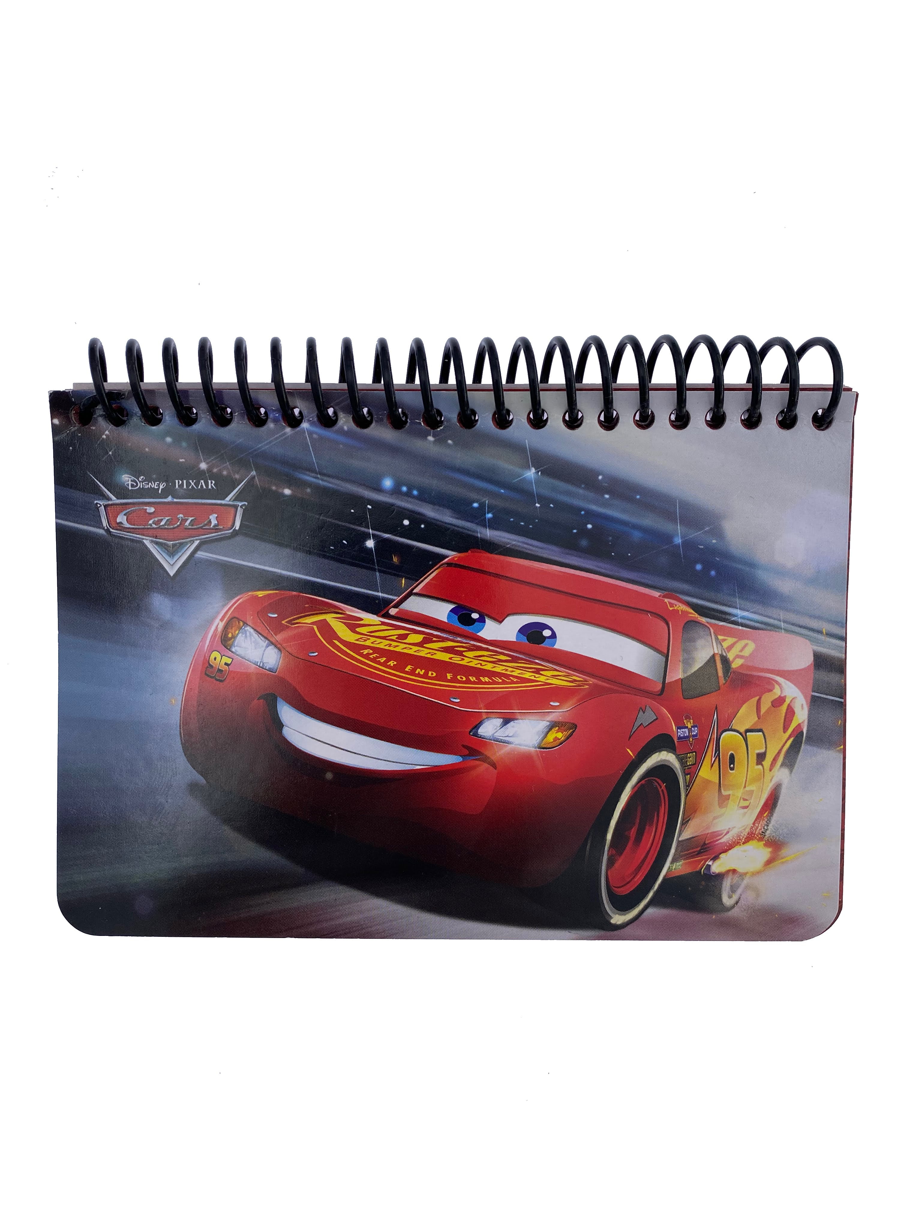 1PC Disney Pixar Cars Licensed Autograph Book Small Note Pad- Flashes ...