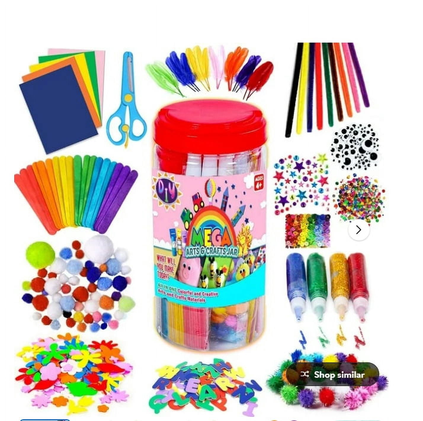 1PC Diy Material Arts And Crafts School Supplies For Kids Kindergarten ...