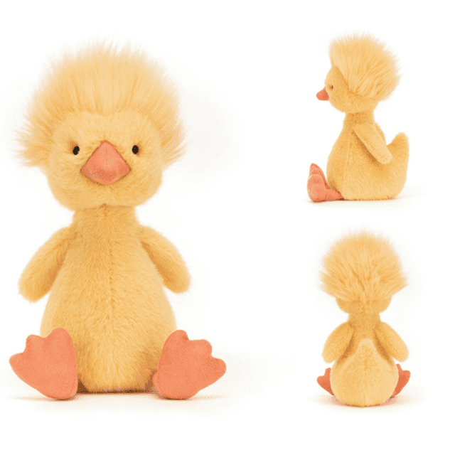 1PC Dorit Duckling Jellycat 2025 Yellow Funky 10.24" Jellycat bashful ...