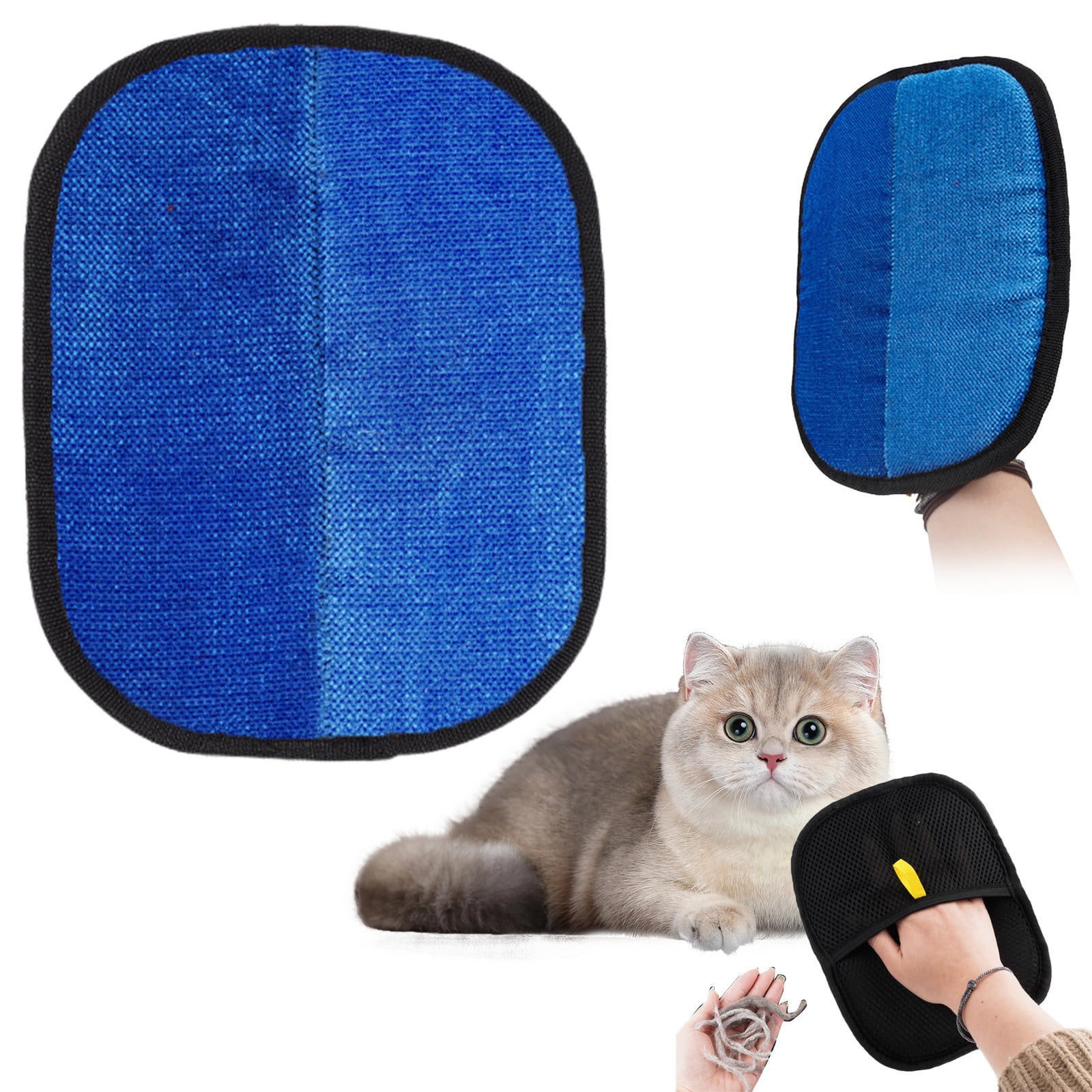 1PC Double Sided Pet Grooming Gloves, Pet Static Grooming Gloves for ...