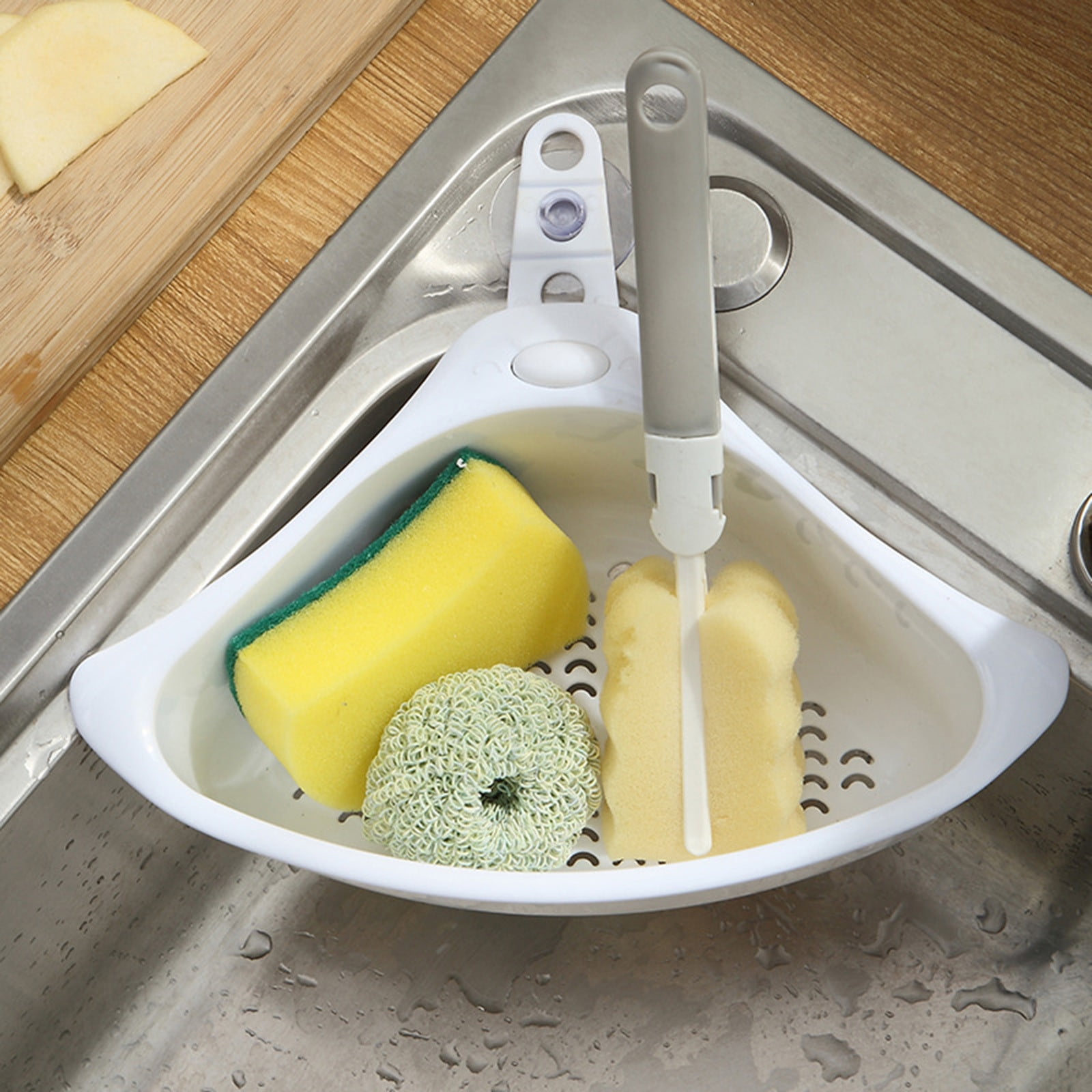 1PC Drain Rack Kitchen Sink Drain Basket Swan Drain Rack Swan Shape ...