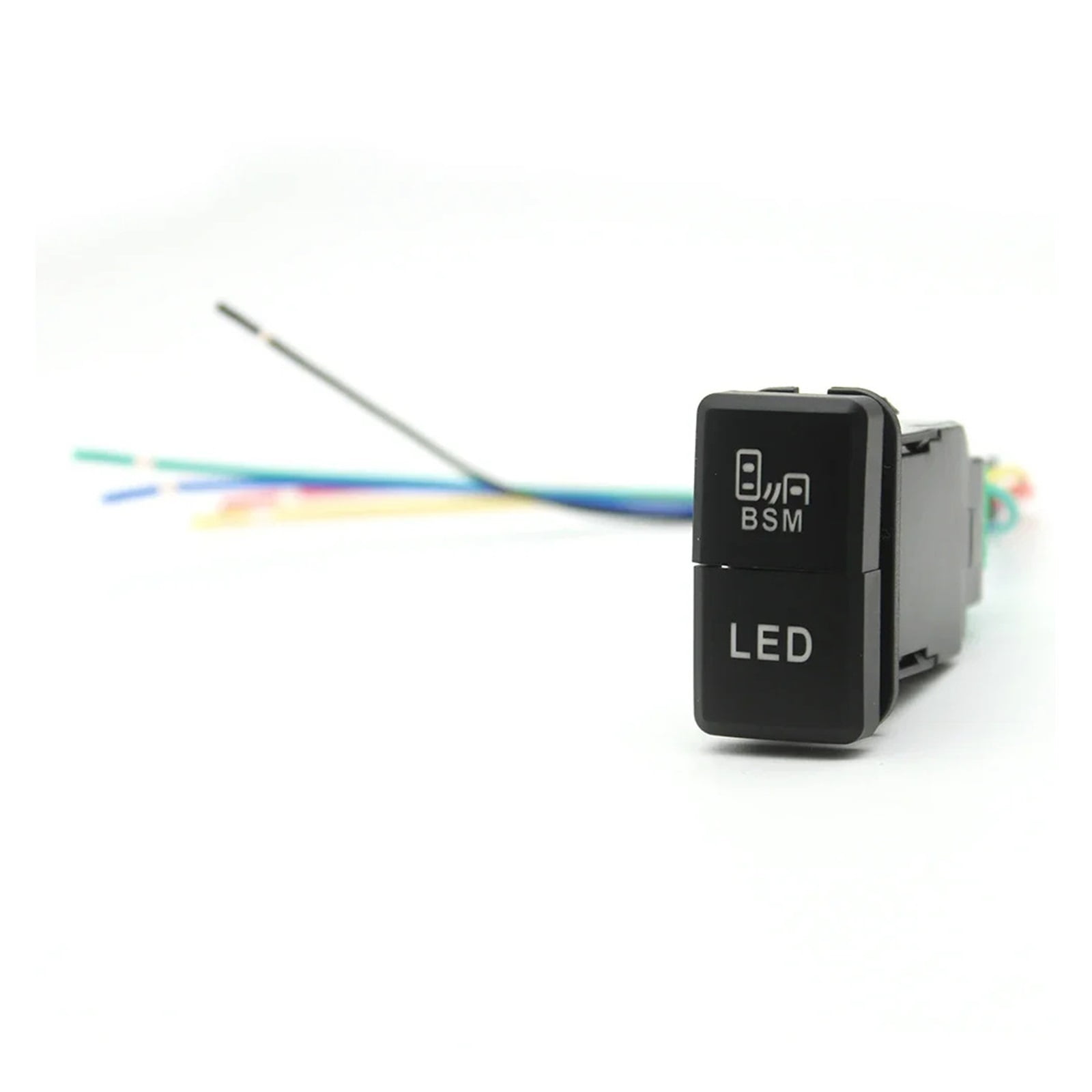 1PC Dual BSM LED Switch Front Fog Lamp Headlamp Switch Fan Key Bar ...