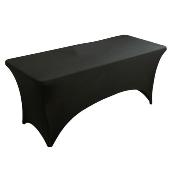 1PC Elastics Rectangular Table Cover Spandex Table Cloth Stretch Hotel ...