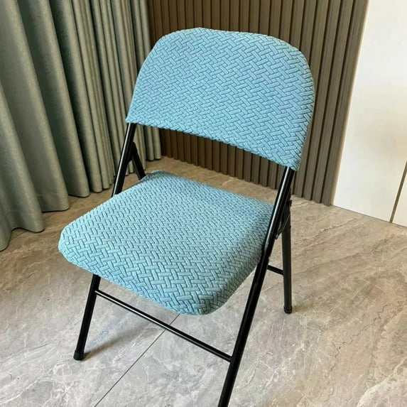 1PC Elegant Home Folding Dining Chair Cover - Stylish Office Computer ...