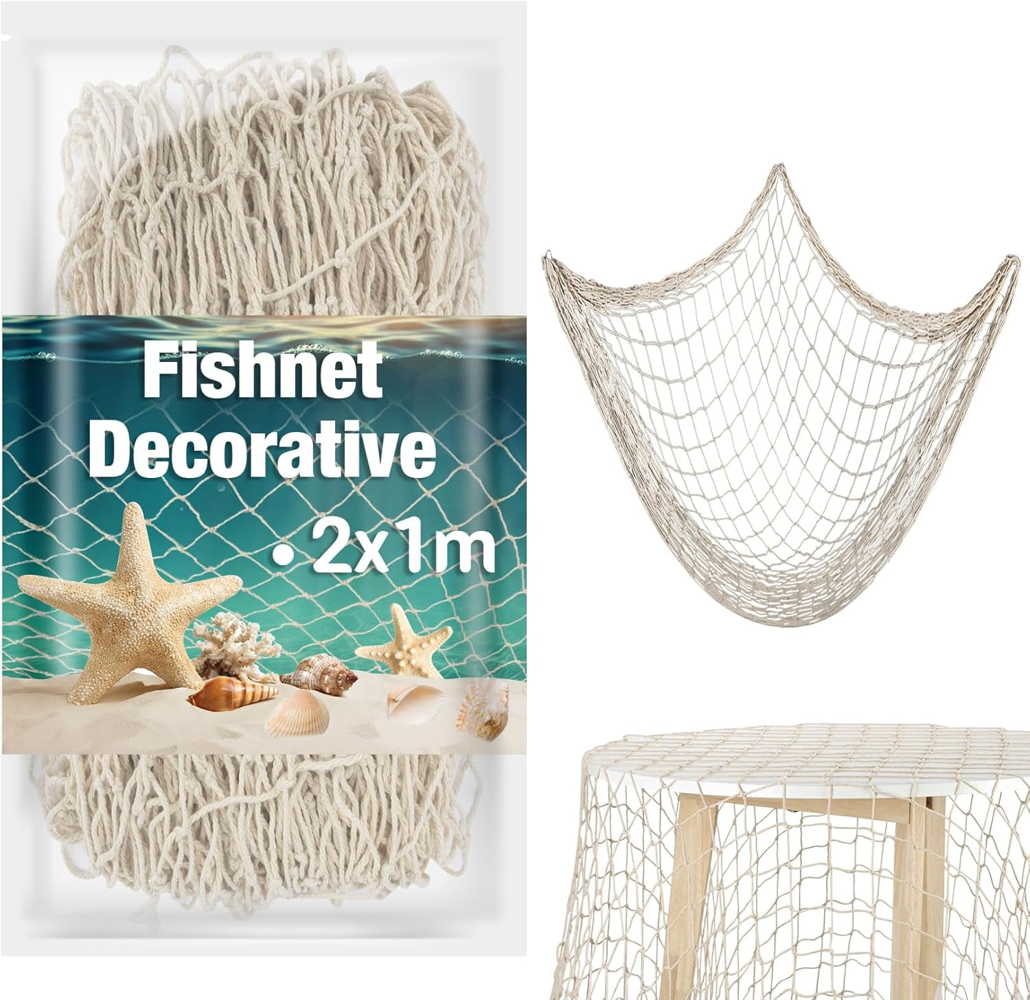 1PC Fish Net Decorative - Fish Net Decorations Decorative Netting ...