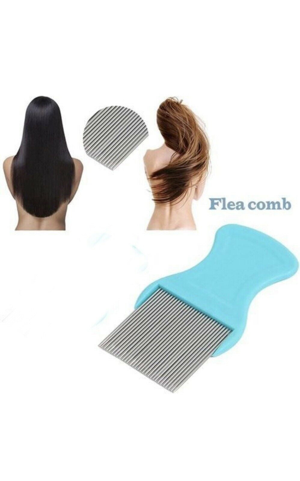 1PC Flea Lice Dandruff Comb Lice Tic Removal Comb Hair Grooming Comb ...