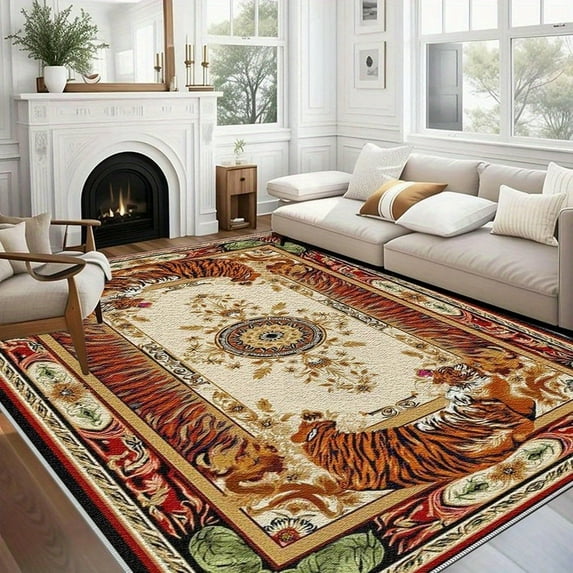 5.3'x7.5' carpet bedroom cute carpet living room area rug pure cozy ...