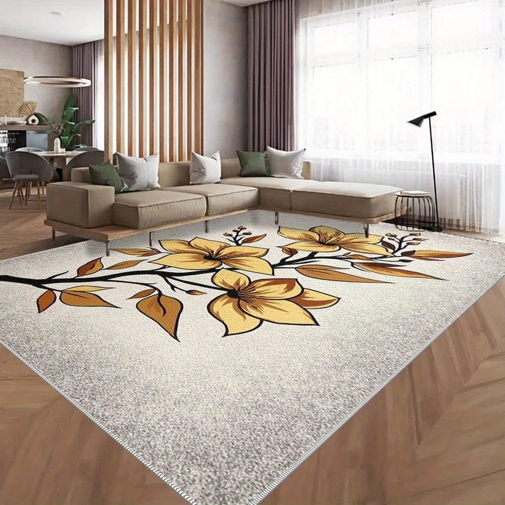4'x6' carpet party decorations carpet in living room area rug neutral ...