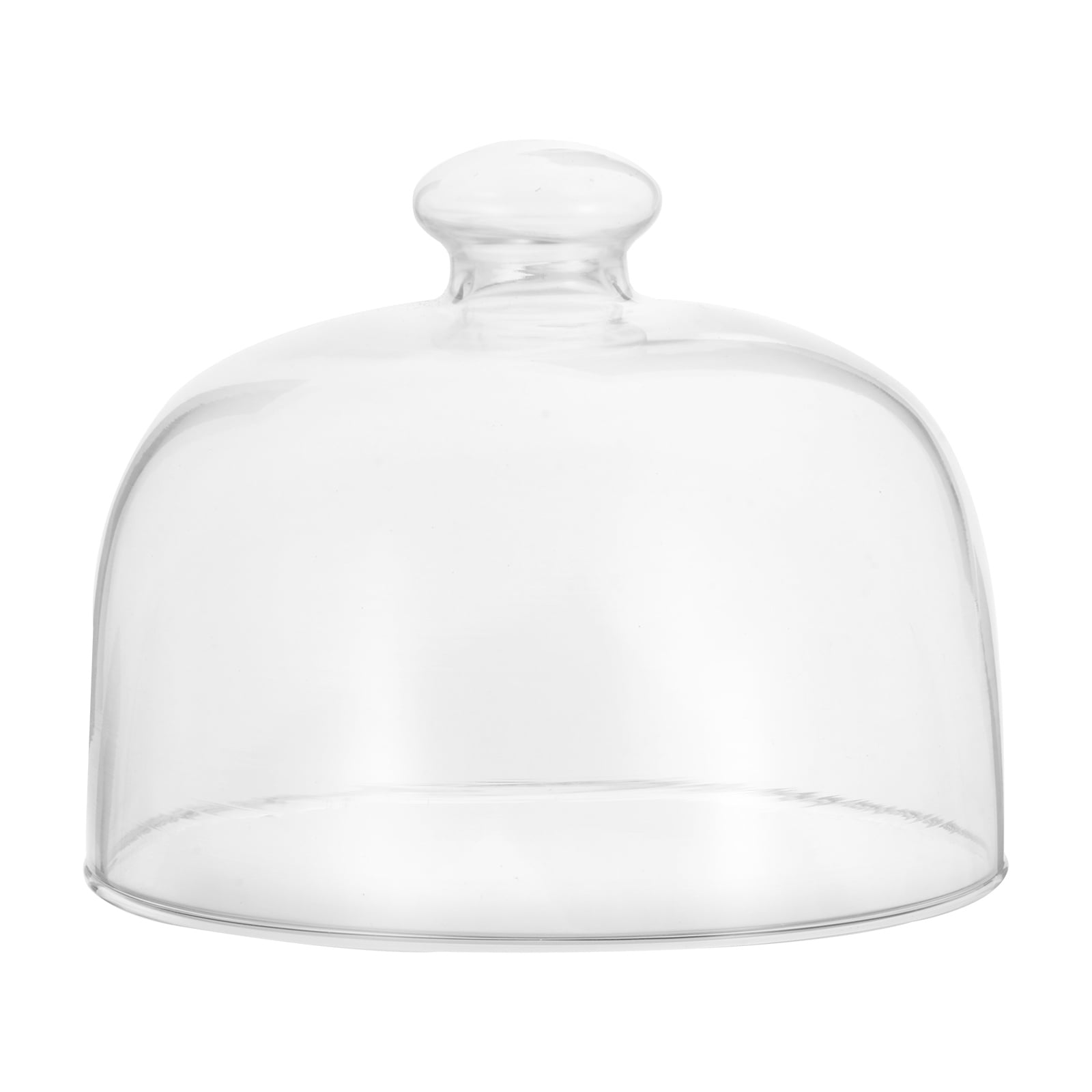 Clear Glass Cake Cover 3.93 Inch Dessert Dome for Cakes, Pies ...