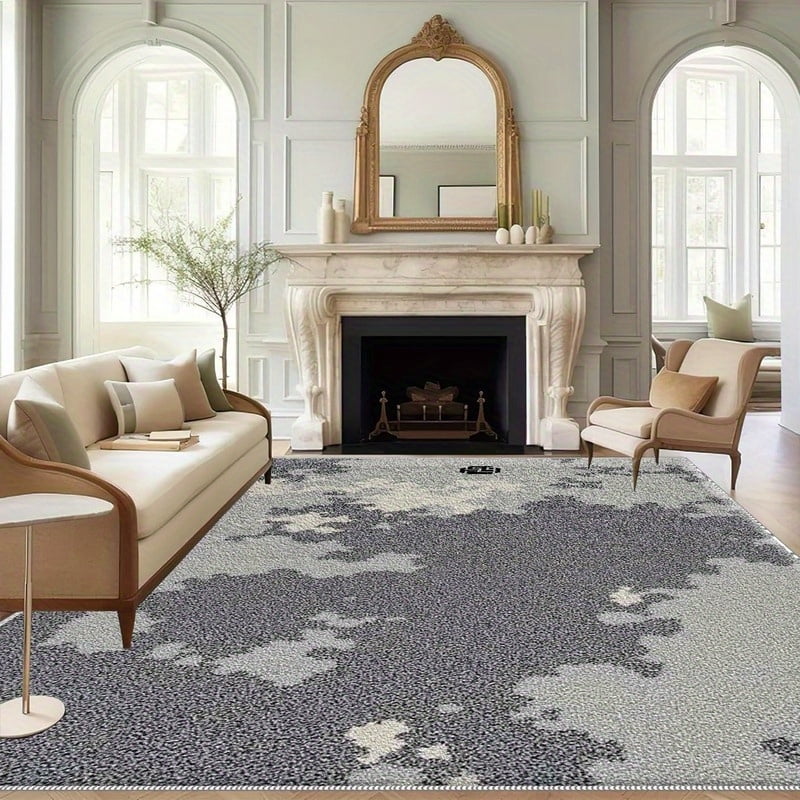 1PC Fractal Pattern Area Rug Local Carpet, Lightweight Washable Easy-to ...