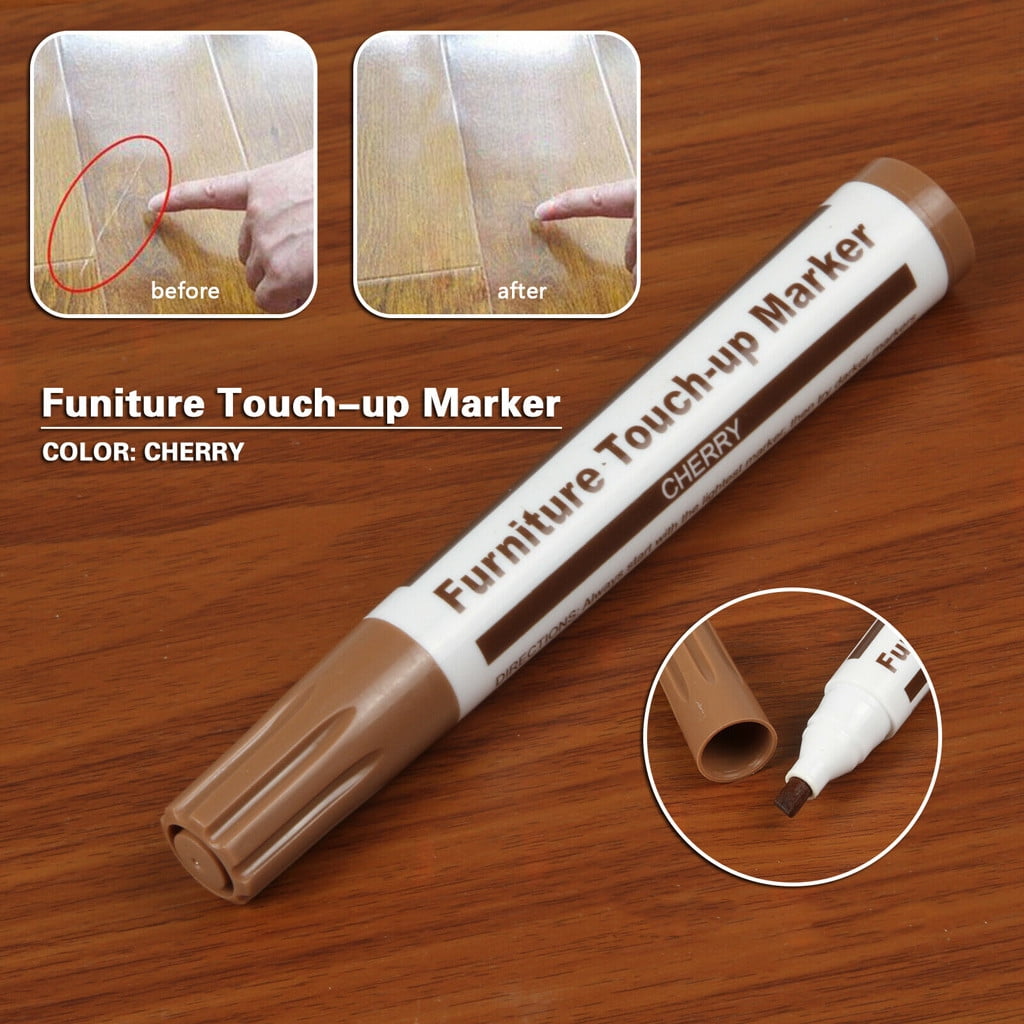 1PC Furniture Touch Up Marker Pens, Wood Floor Scratch Repair Markers ...