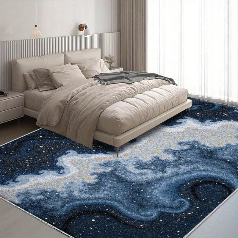 1PC Galaxy Style Regional Carpet Local Carpet, Lightweight Washable ...