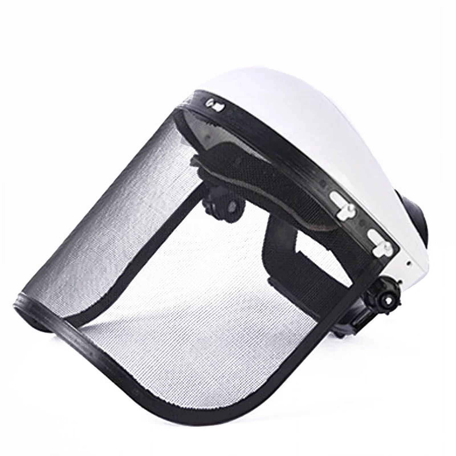 1PC Garden Grass Trimmer Safety Helmet Hat with Full Face Mesh ...