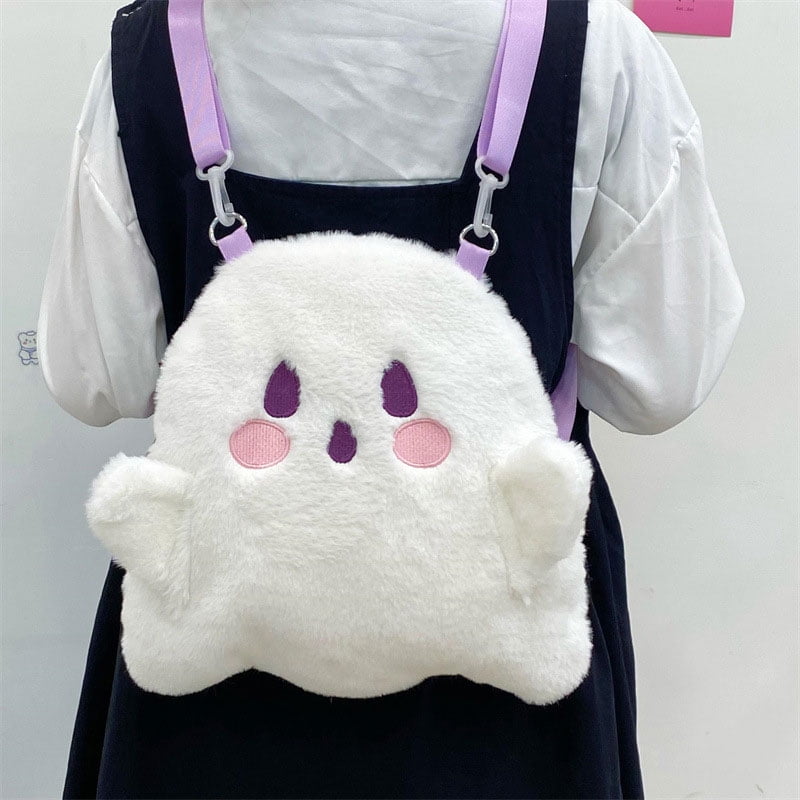 1PC Ghost Imp Cute Backpack Cartoon 3D Plush Doll Kids Birthday Gift ...