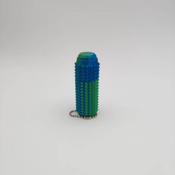 1PC Green blue 7CM 3D printed decorative items, decompression printable ...