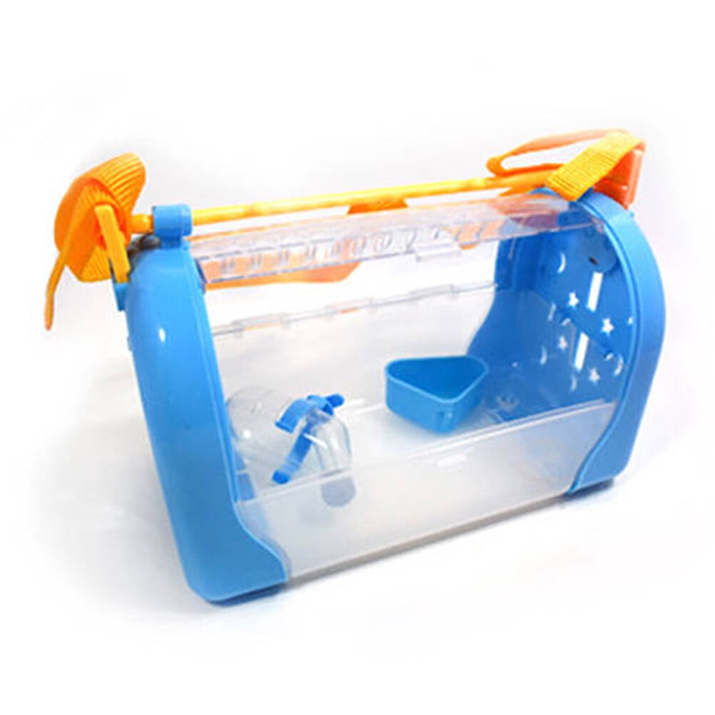 1PC Hamster Cage Pet Go out Box Outdoor Carrier Portable Small Animal ...