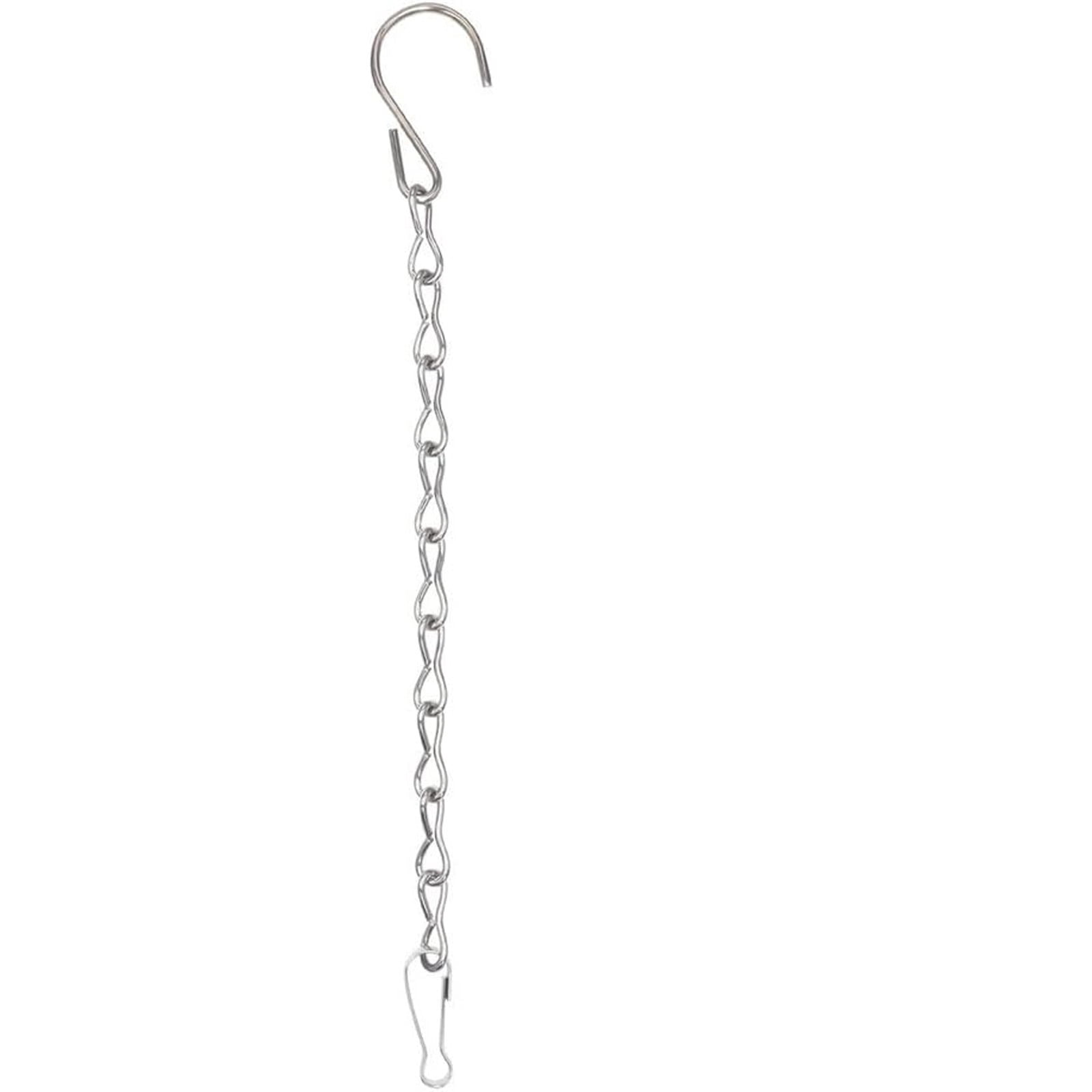 1PC Hanging Basket Chain, Hanging Chains Flower Pot with Double Hooks ...