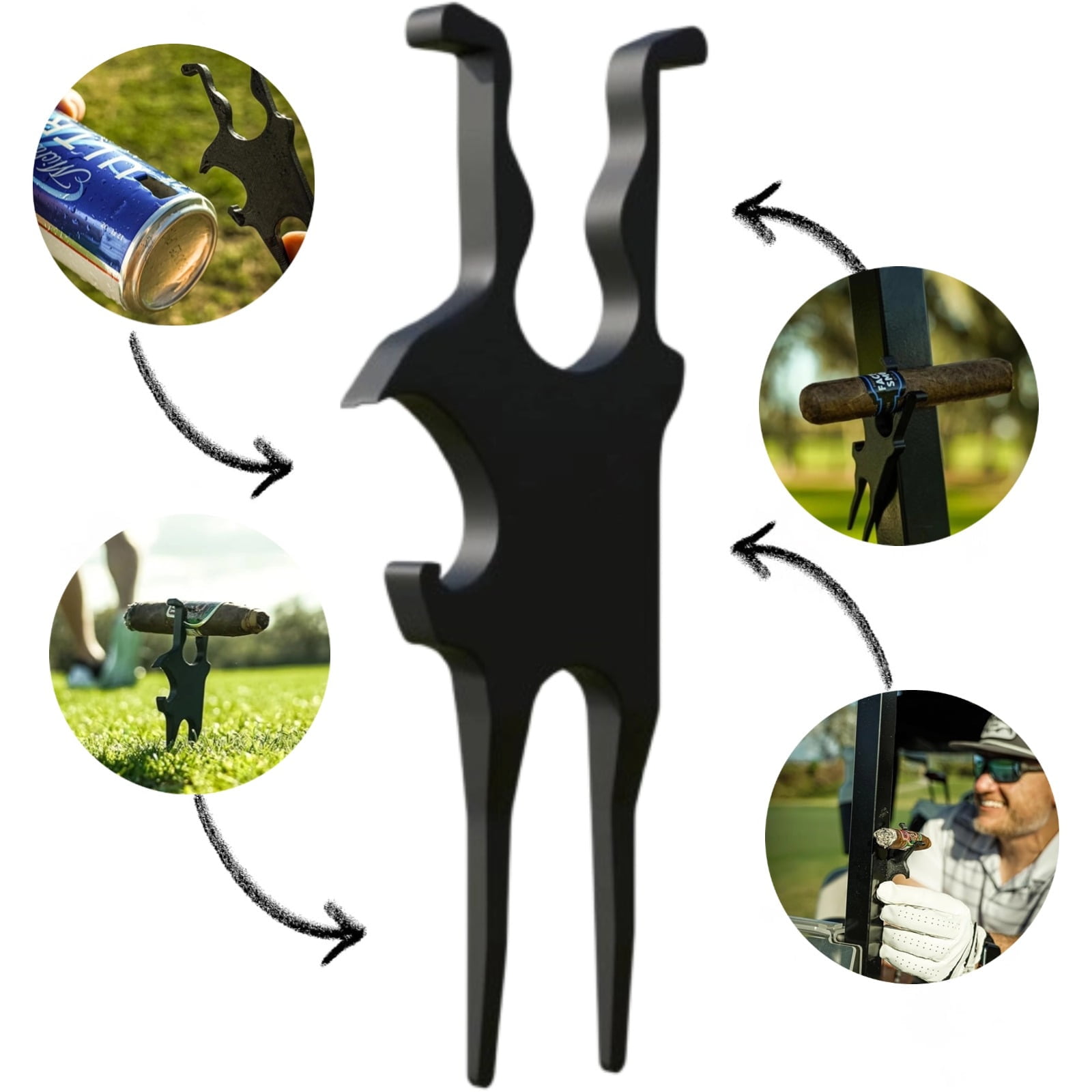1PC Heavy-Duty Golf Multi-Tool – No More Jumbled Gear! Magnetic Holder ...