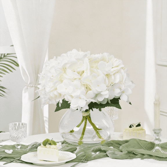Elegant Hydrangea Vases for Home Decor and Floral Arrangements