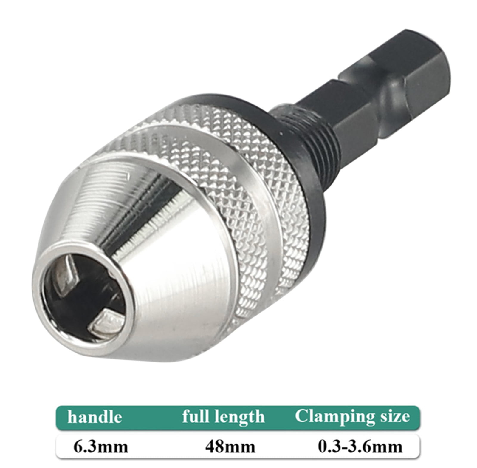 1PC Keyless Chuck Electric-Drill Bits Collet Converter Extension ...