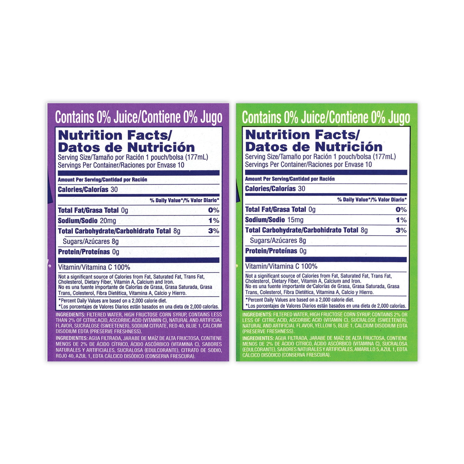 1PC Kool-Aid Jammers Juice Pouch Variety Pack, 6 oz Pouch, 40/Pack ...