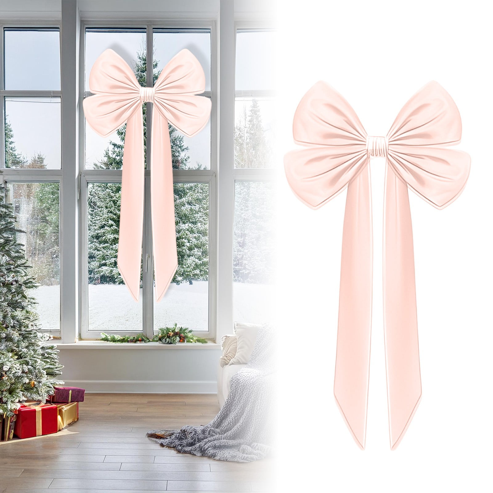 1PC Large Bow for Decorations, Giant Ribbon Bows Banner Décor, 80*40 ...