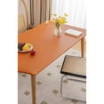 1PC Leather Elastic tablecloth Custom Square Round Table cover ...