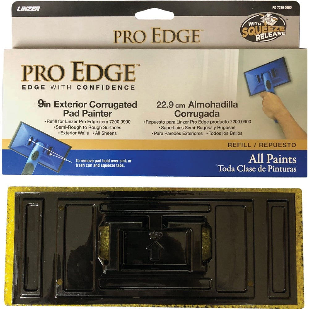 1PC Linzer Pro Edge 9 in. Paint & Stain Pad Painter Refill - Walmart.com