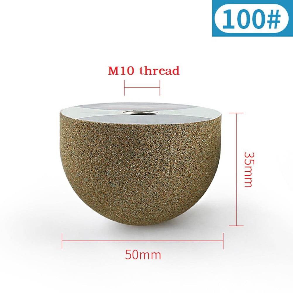 1PC M10 Thread emery Round Grinding Head Wheel Abrasive Tool For ...