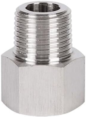 1PC M5 M6 M8 Female X M5 M6 M8 M10 M12 M14 M16 M20 1/8" 1/4" 3/8" Male BSP Thread Stainless ...