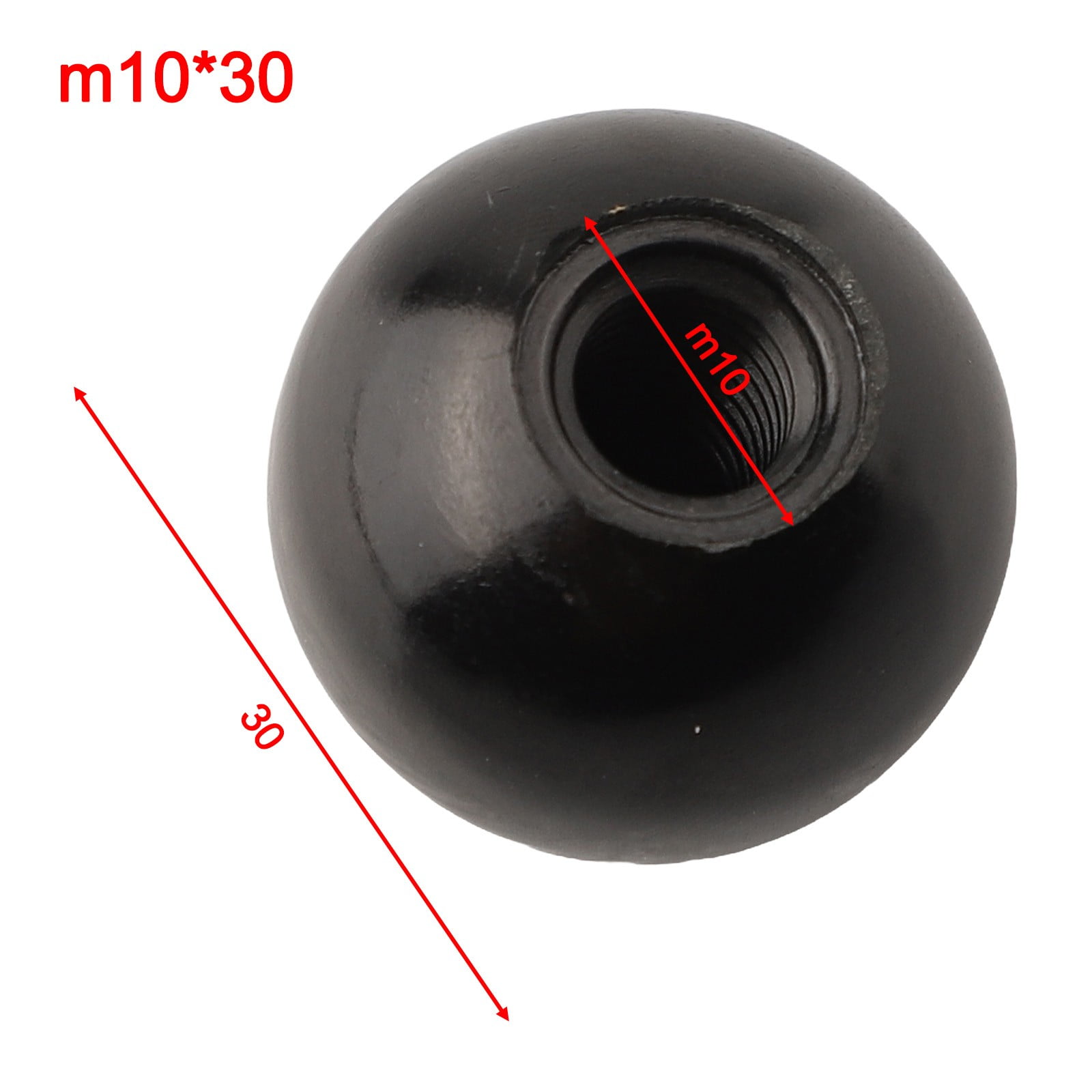 1PC Machine Tool Handle Ball Nut M6-M16 Thread Bakelite/iron Core ...