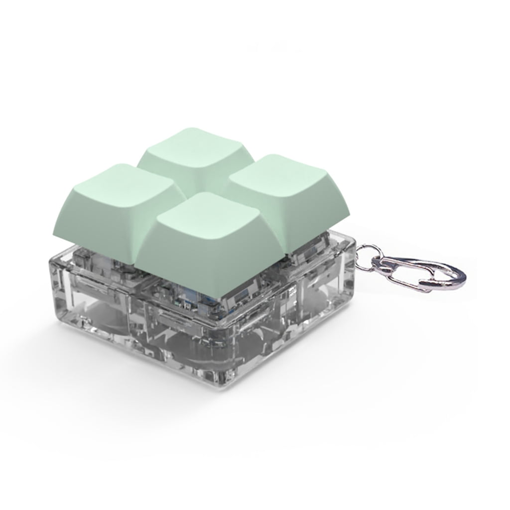 1PC Mechanical Keyboard Switches Tester Keychain Toy Stress Relief Tool ...