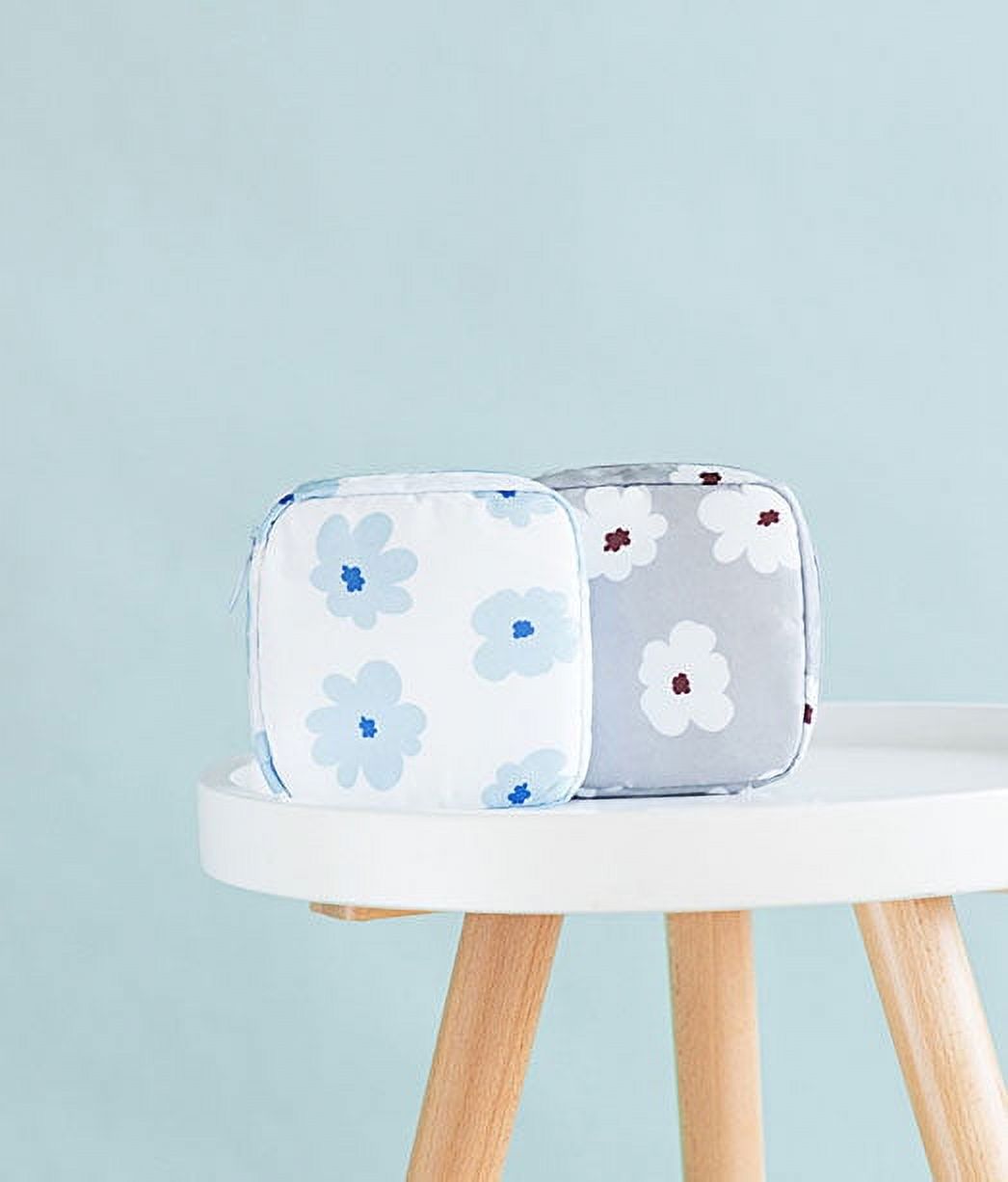 1PC Menstrual Pad Storage Pouch Sanitary Napkins Bag Portable Zippered ...