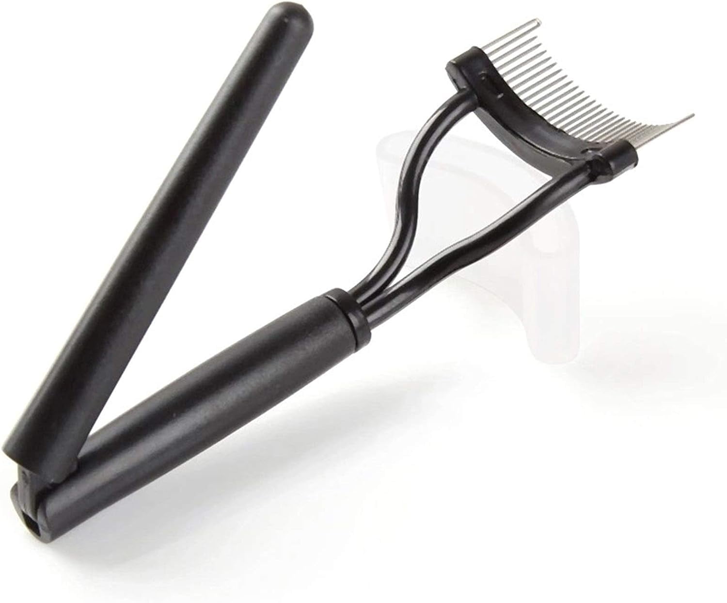 1PC Metal Eyelash Curler Lash Separator Foldable Eyelash Brush Comb ...