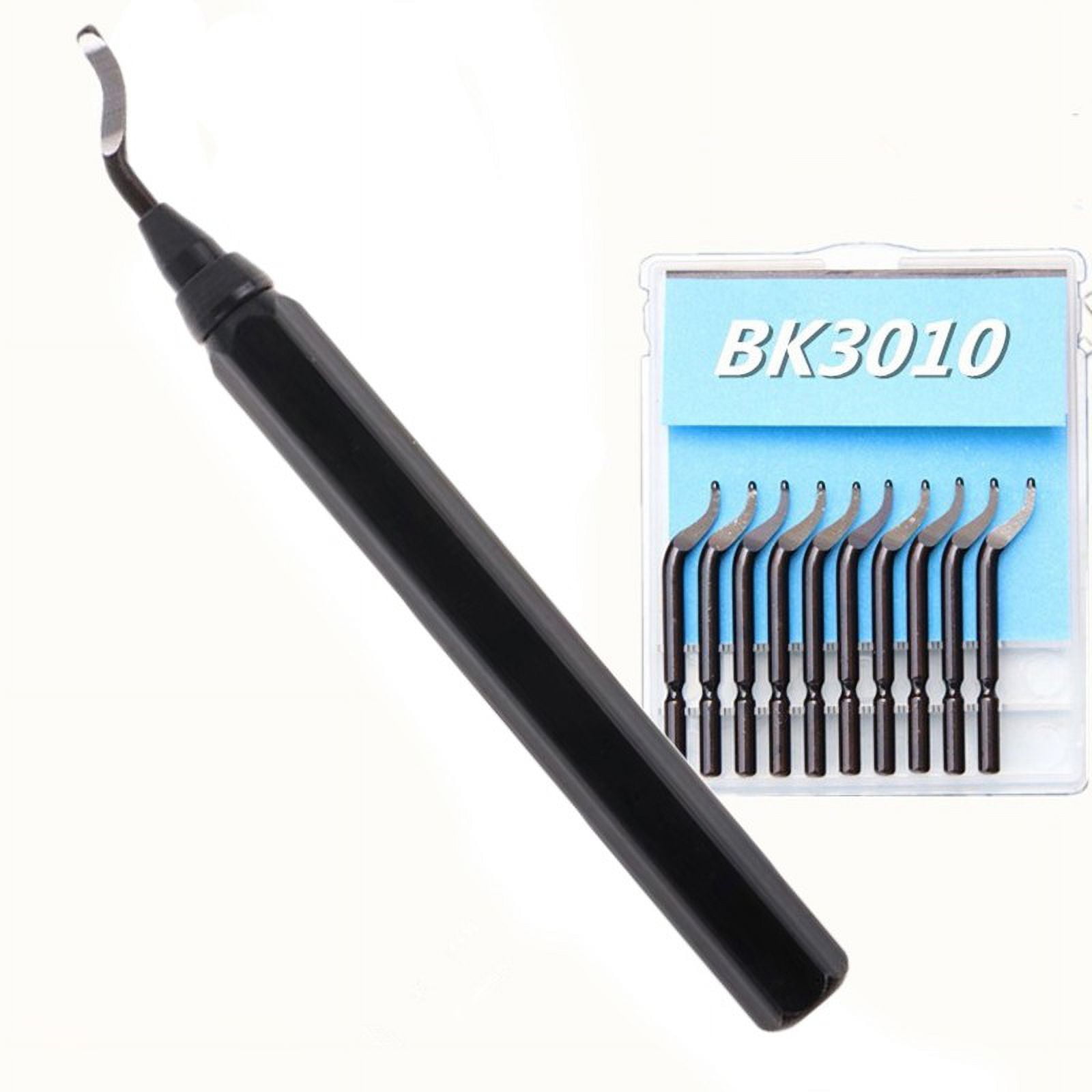 1PC Metal Handle Burr Trimmer Blade RB1000 Edger Scraper HSS Pipe Quick ...