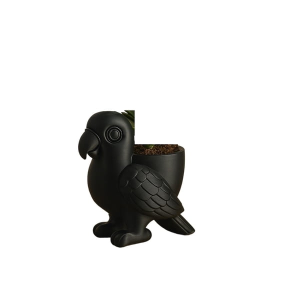Parrot Flower Pot