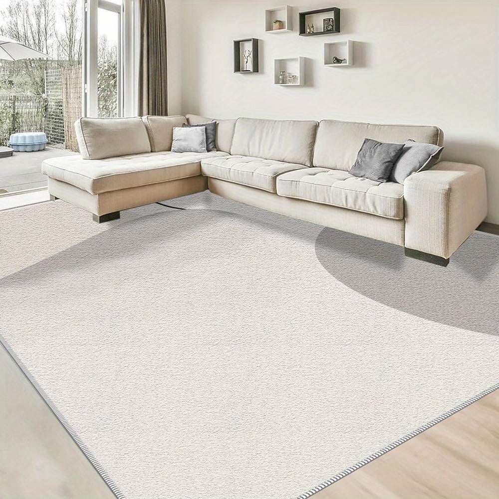 1PC Minimalist Style Area Rug Partial Carpet, Lightweight Washable Easy ...