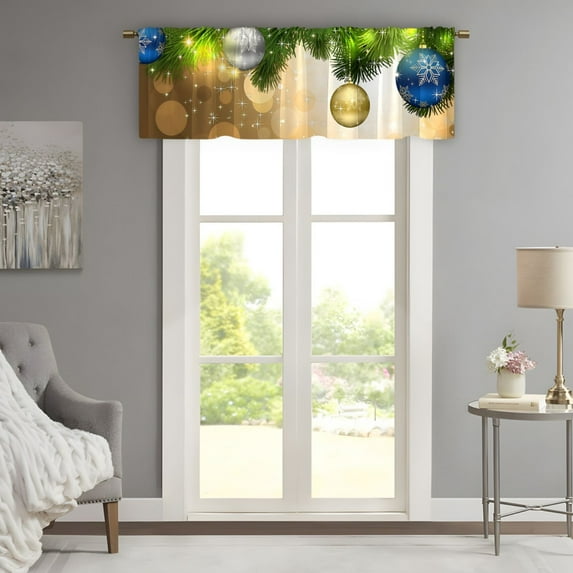 1PC Multi Colour Floral Short Curtain Kitchen Curtain Half Curtain ...