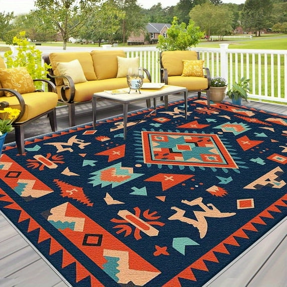 4'x6' patio carpet outdoor outside carpet area rug for bedroom area rug ...