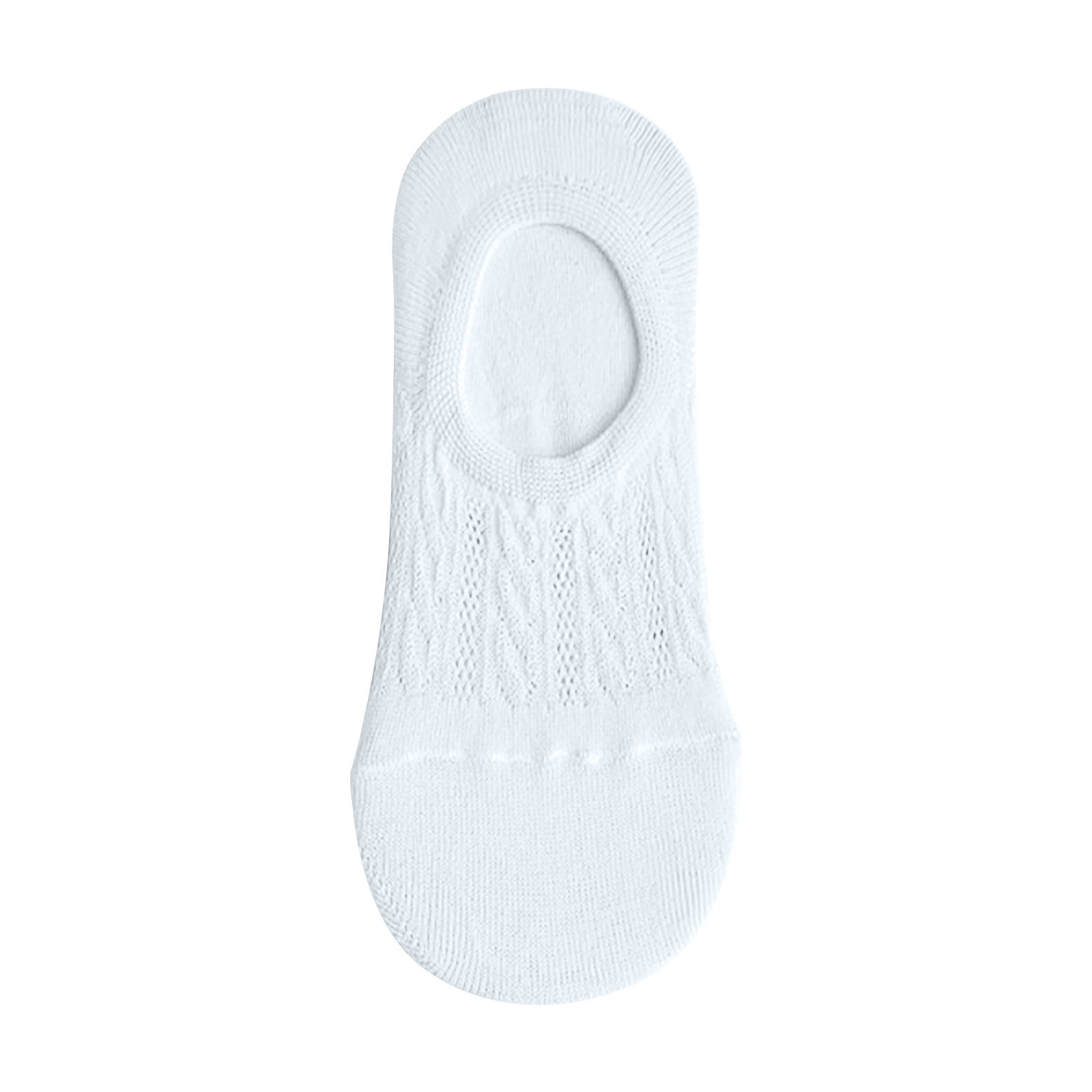 1PC No Show Socks Womens&Mens Cotton Mesh Ventilating Liner Anti Slip ...