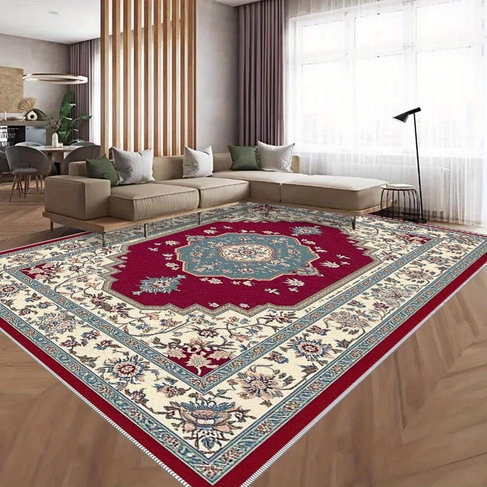 6.5'x10' washable carpet for living room non-slip carpet runners area ...